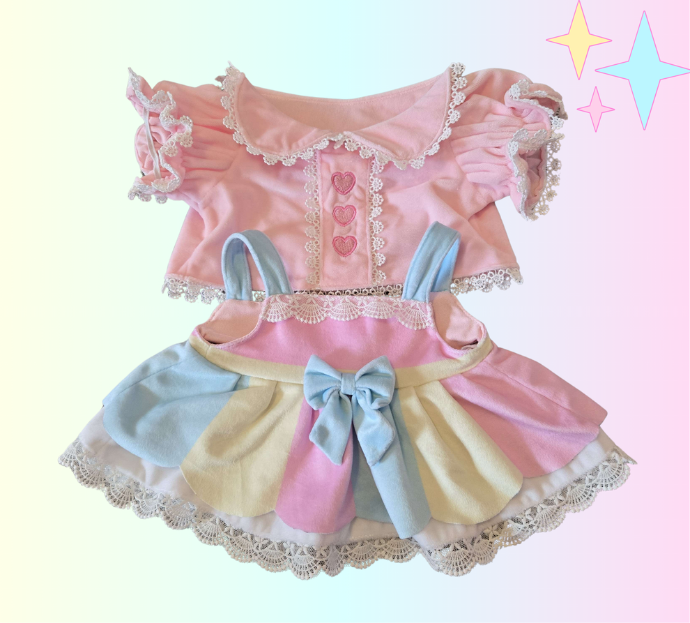 FEBRUARY PREORDER: Sugarbell Pal Clothes: Marshmallow Dress & Blouse ...