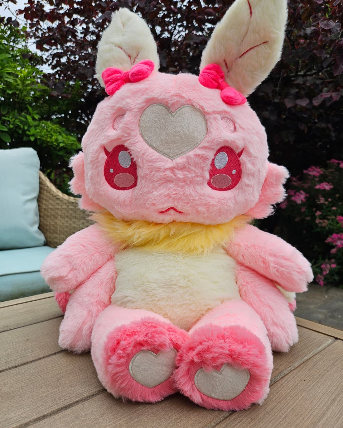 Cherry the Moth Sugarbell Pal Jumbo plushie – sugarycarousel