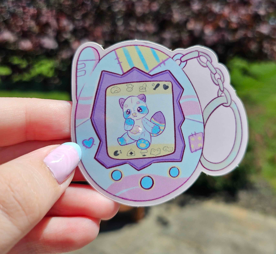 Patches Digital Pet vinyl sticker – sugarycarousel