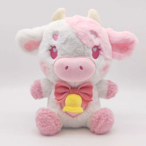 Milkshake the strawberry cow plush – sugarycarousel