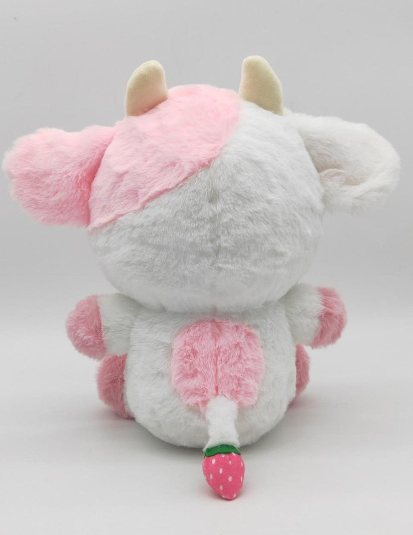 Milkshake the strawberry cow plush – sugarycarousel